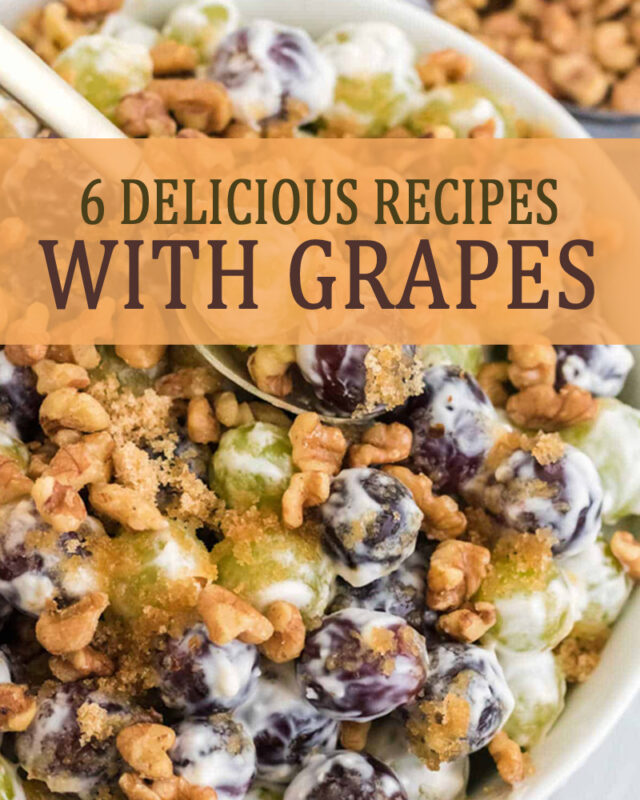 6 Delicious Recipes with Grapes | Food Bloggers of Canada